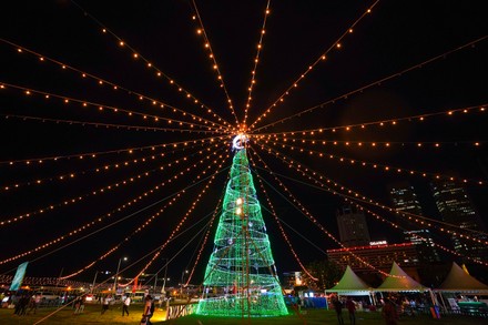 Christmas Decorations Colombo Sri Lanka On Editorial Stock Photo ...