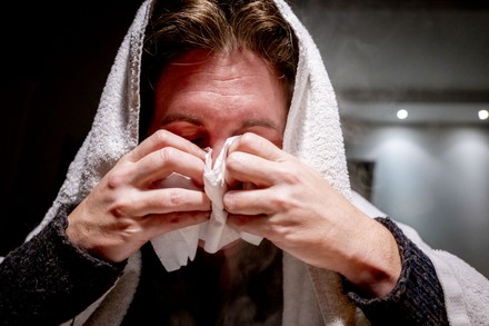 Woman Flu Steaming Number People Flu Editorial Stock Photo - Stock ...