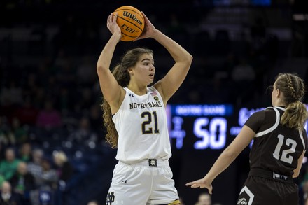 Notre Dame Forward Maddy Westbeld 21 Editorial Stock Photo - Stock ...