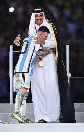 Lionel Messi Argentina Shakes Hands Fifa Editorial Stock Photo - Stock ...