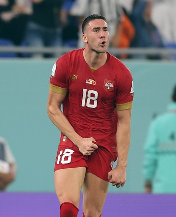 Dusan Vlahovic During Fifa World Cup Editorial Stock Photo - Stock ...