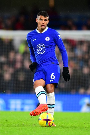 Thiago Silva Chelsea Plays Pass During Editorial Stock Photo - Stock ...