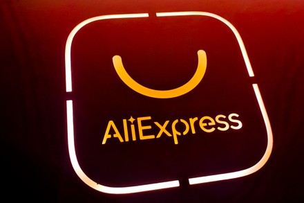 Aliexpress Logo Seen On Selfservice Delivery Editorial Stock Photo ...