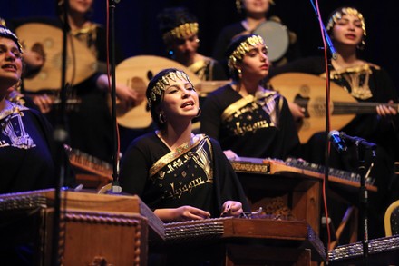 Female Musicians Sumeryat Music Ensemble Perform Editorial Stock Photo ...