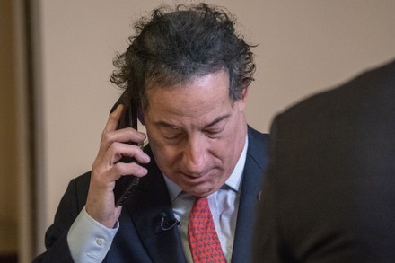 Representative Jamie Raskin Dmd Receives Call Editorial Stock Photo ...