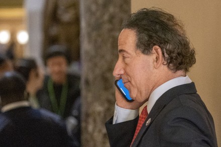 Representative Jamie Raskin Dmd Receives Call Editorial Stock Photo ...