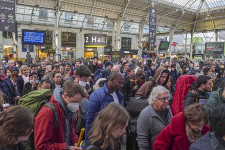 Compact Crowd On Platforms Gare De Editorial Stock Photo - Stock Image ...