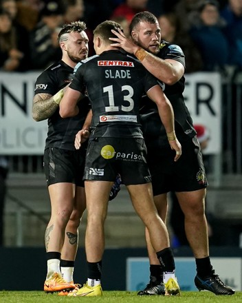 Henry Slade Jack Nowell Patrick Schickerling Editorial Stock Photo ...
