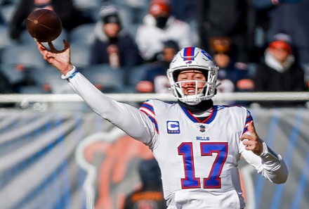Buffalo Bills Quarterback Josh Allen Throws Editorial Stock Photo - Stock Image | Shutterstock