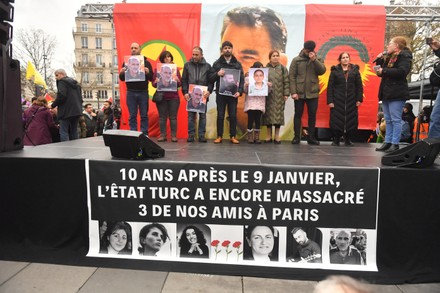 Tribute Rally On Place De La Editorial Stock Photo - Stock Image | Shutterstock