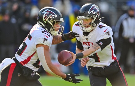 Atlanta Falcons Quarterback Desmond Ridder 4 Editorial Stock Photo ...