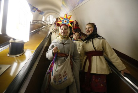 Ukrainian Kids Wearing National Ethnic Clothes Editorial Stock Photo - Stock Image | Shutterstock