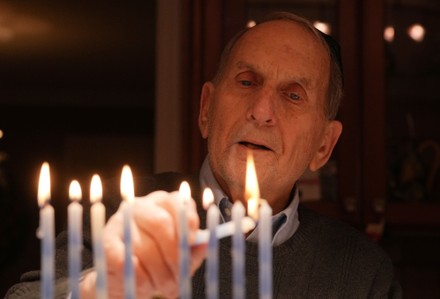 Martin Greenberg Lights Eighth Candle On Editorial Stock Photo - Stock ...