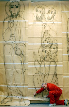 File Photo Father Marko Ivan Rupnik Editorial Stock Photo - Stock Image ...