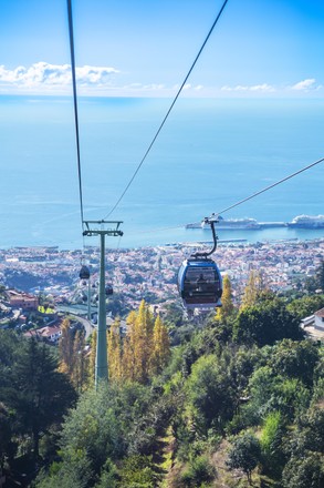Teleferico Cable Car Capital Funchal Madeira Editorial Stock Photo ...