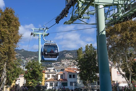 Teleferico Cable Car Capital Funchal Madeira Editorial Stock Photo ...