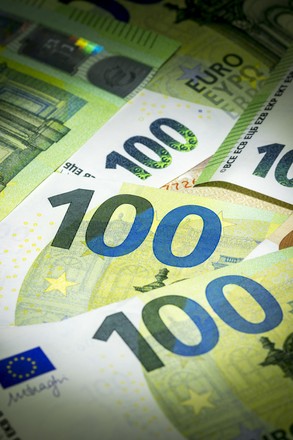 Banknotes Banknotes 100 Euro Notes Editorial Stock Photo - Stock Image ...