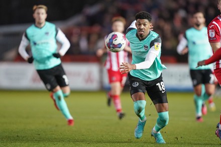 Exeter City Goalkeeper Jamal Blackman During Editorial Stock Photo ...