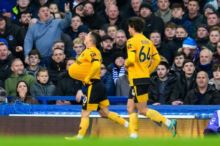Goal 11 Wolves Daniel Podence Celebrates Editorial Stock Photo - Stock ...