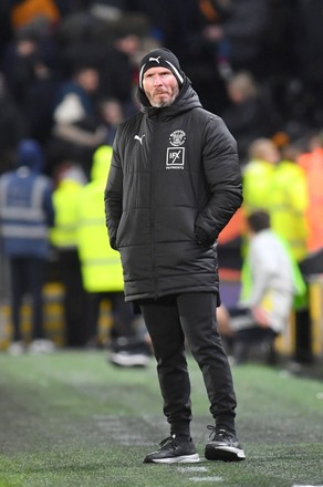 Blackpool Fc Manager Michael Appleton During Editorial Stock Photo ...