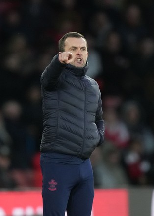 Nathan Jones Manager Southampton Directs His Editorial Stock Photo ...