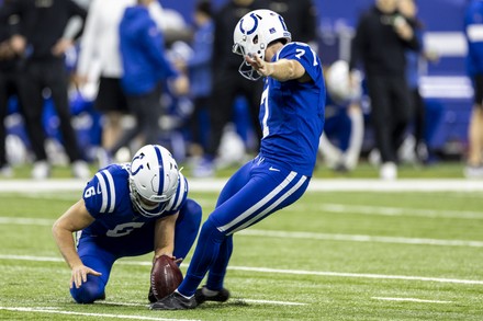 Indianapolis Colts Kicker Chase Mclaughlin 7 Editorial Stock Photo ...