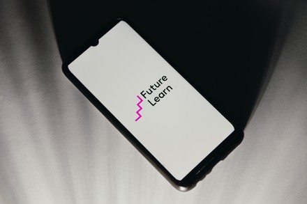 This Photo Illustration Futurelearn Logo Displayed Editorial Stock Photo - Stock Image ...