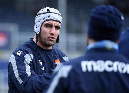 Jamie Ritchie Edinburgh Rugby Flanker During Editorial Stock Photo ...