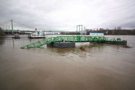 Passenger Ferry Dock Seen Partically Under Editorial Stock Photo ...