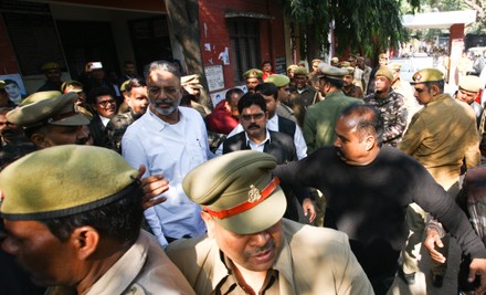 Gangester Turned Politician Mukhtar Ansari Taken Editorial Stock Photo ...
