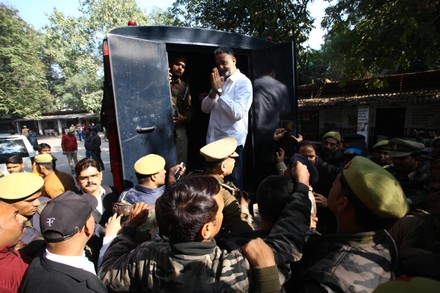 Gangester Turned Politician Mukhtar Ansari Taken Editorial Stock Photo ...
