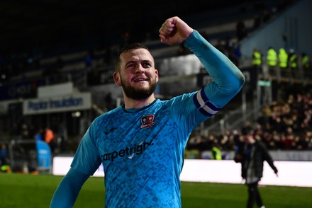 Pierce Sweeney Exeter City Celebrates After Editorial Stock Photo ...