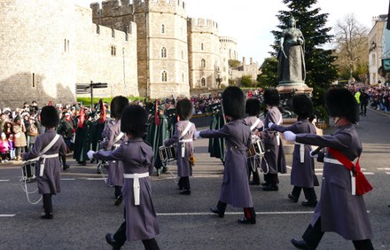 Number 9 Company Irish Guards Musical Editorial Stock Photo - Stock ...