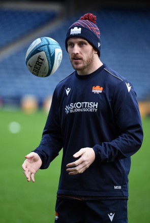 Mark Bennett Edinburgh Rugby Centre Editorial Stock Photo - Stock Image ...