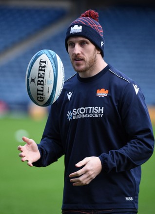 Mark Bennett Edinburgh Rugby Centre Editorial Stock Photo - Stock Image ...