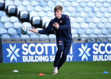 Harry Paterson Edinburgh Rugby Wingerfull Back Editorial Stock Photo ...