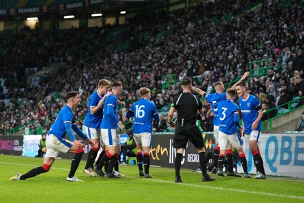 James Graham Rangers B Celebrates Scoring Editorial Stock Photo - Stock ...