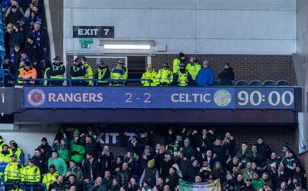 Led Scoreboard Showing Full Time Result Editorial Stock Photo - Stock ...