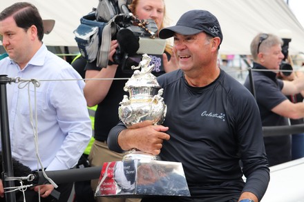 Skipper Owner Celestial Sam Haynes Celebrates Editorial Stock Photo ...