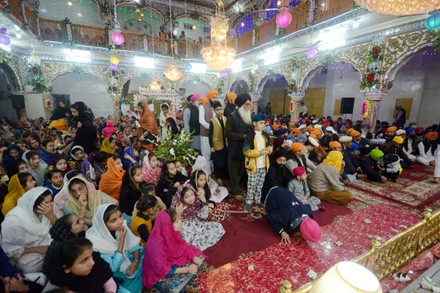 Sikh Devotees Take Part Religious Celebration Editorial Stock Photo ...