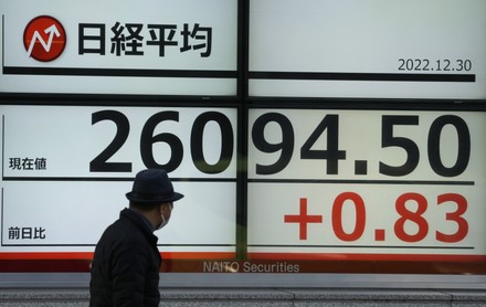 Pedestrian Views Display Showing Closing Information Editorial Stock ...