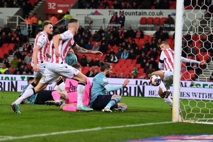 Morgan Fox Stoke City Rues Missed Editorial Stock Photo - Stock Image ...