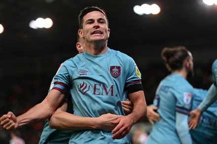 Josh Cullen Burnley Celebrates After Scoring Editorial Stock Photo ...