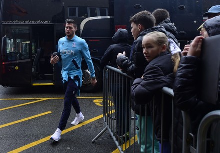 Joel Ward Crystal Palace Arrives Before Editorial Stock Photo - Stock ...