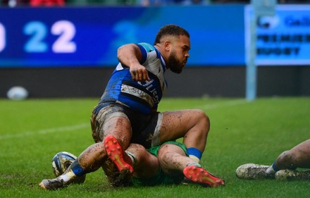 Try Celebrations Ollie Lawrence Bath Rugby Editorial Stock Photo ...