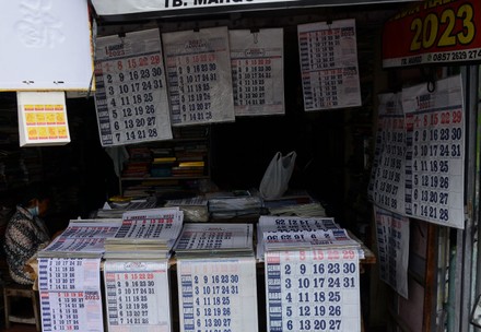 Street Vendor Sell 2023 New Calendars Editorial Stock Photo - Stock ...