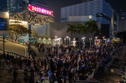 __COUNT__ Hong Kong Countdown To 2023, China - 31 Dec 2022 Stock ...