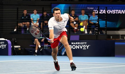 Hubert Hurkacz Poland Action Against Alexander Editorial Stock Photo - Stock Image | Shutterstock