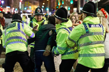 Man Placed Under Arrest By Police Editorial Stock Photo - Stock Image ...