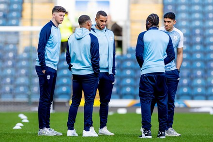 Cardiff Players Inspect Pitch During Sky Editorial Stock Photo - Stock ...